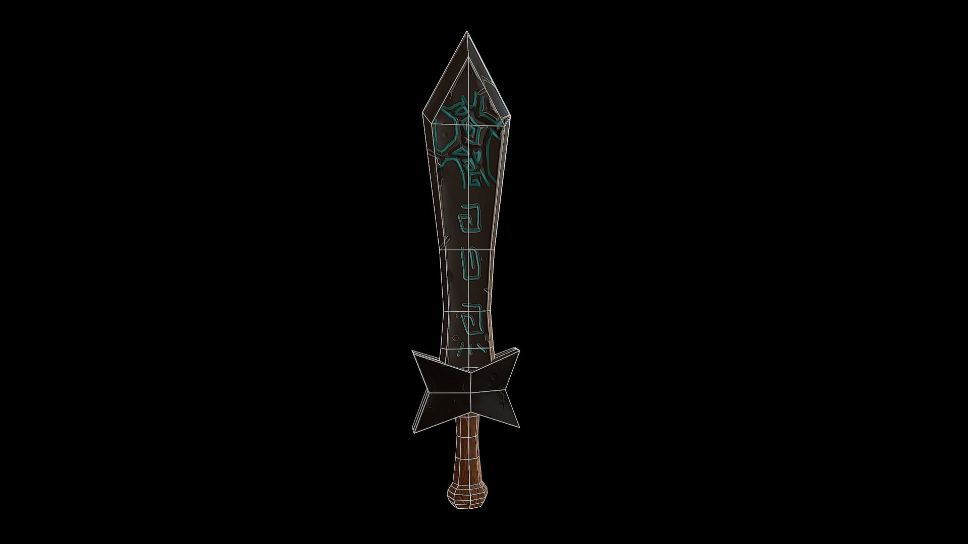 3D model Devil Sword - PBR VR / AR / low-poly | CGTrader