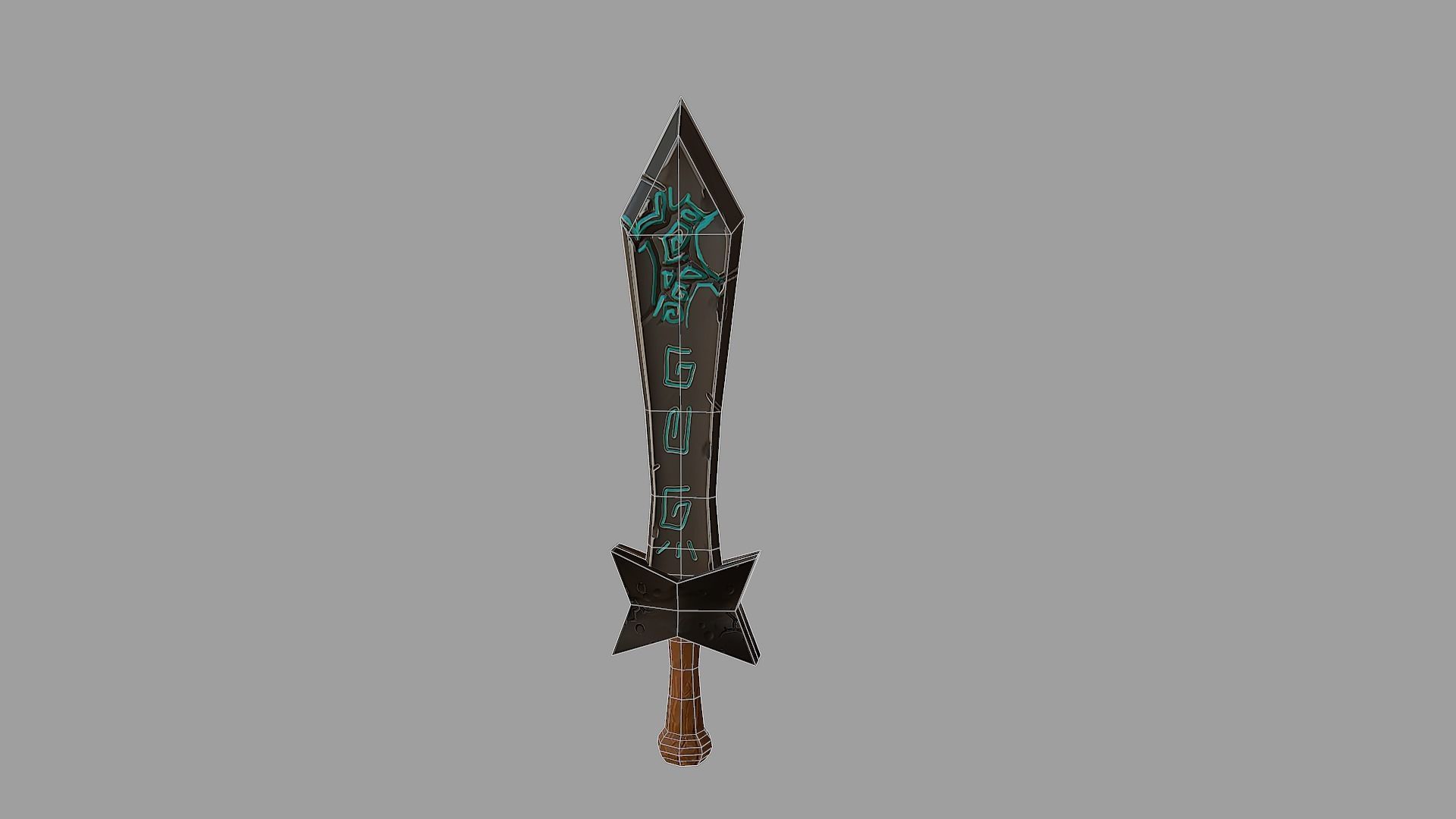 3D model Devil Sword - PBR VR / AR / low-poly | CGTrader