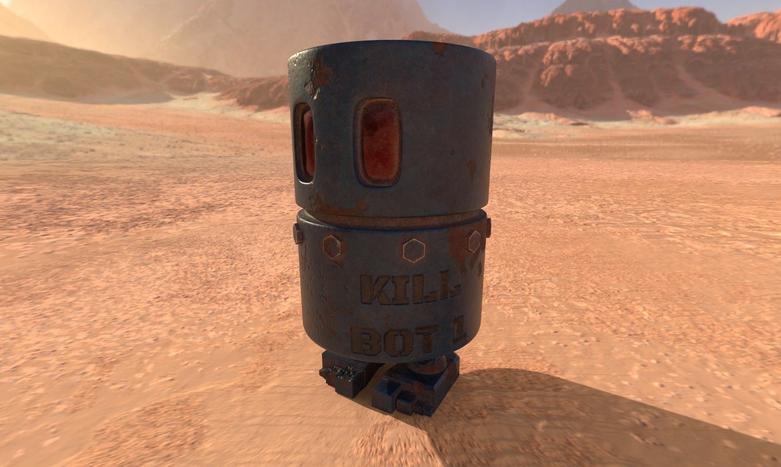 3D asset Kill bot | CGTrader