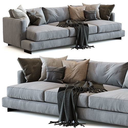 Flexform Long Island 3D model | CGTrader