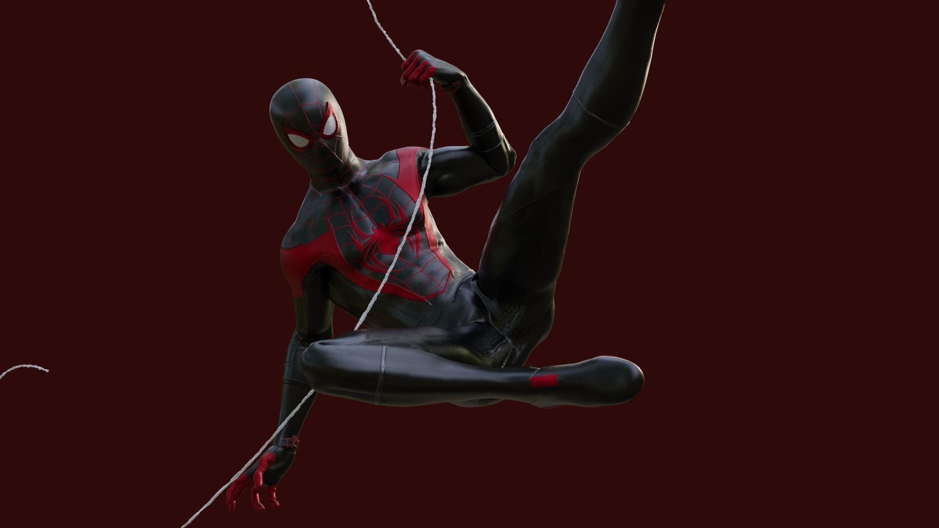 Spider-man Miles Morales PS5 Rigged 3D model rigged | CGTrader