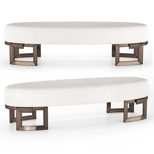 MILES Bench 410-0015 3D model | CGTrader