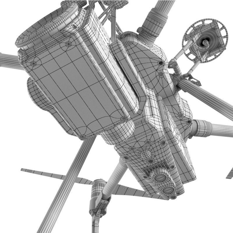 DJI Matrice 210 RTK 3D model animated | CGTrader