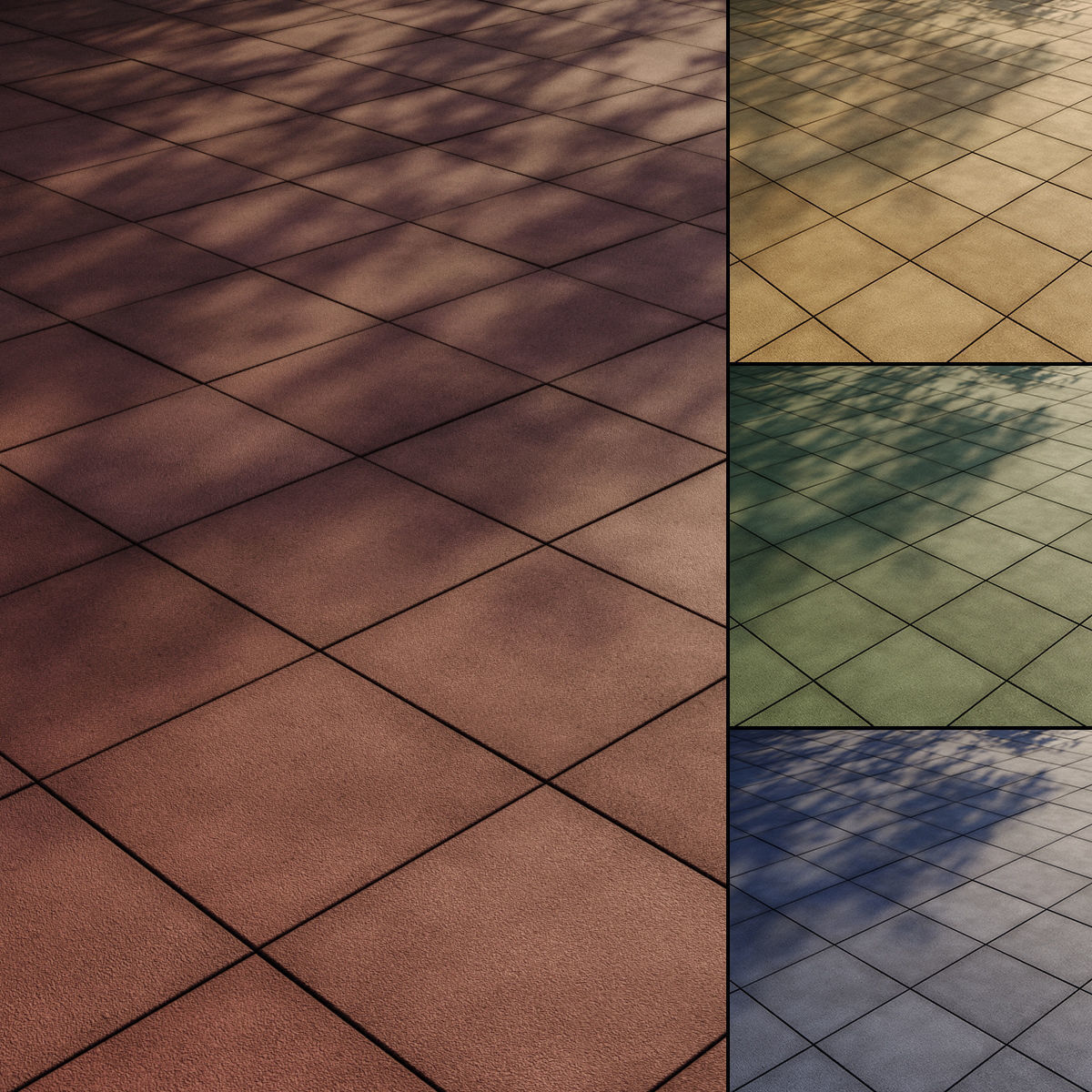 Rubber tile Type 1 Texture | CGTrader