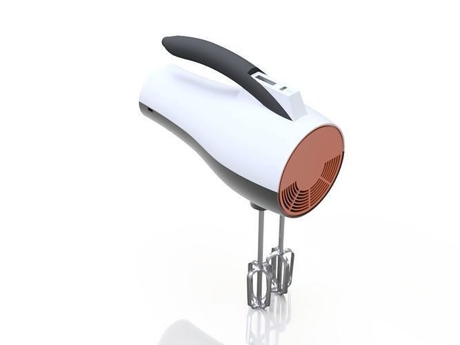 Mixer hand 3D model animated | CGTrader