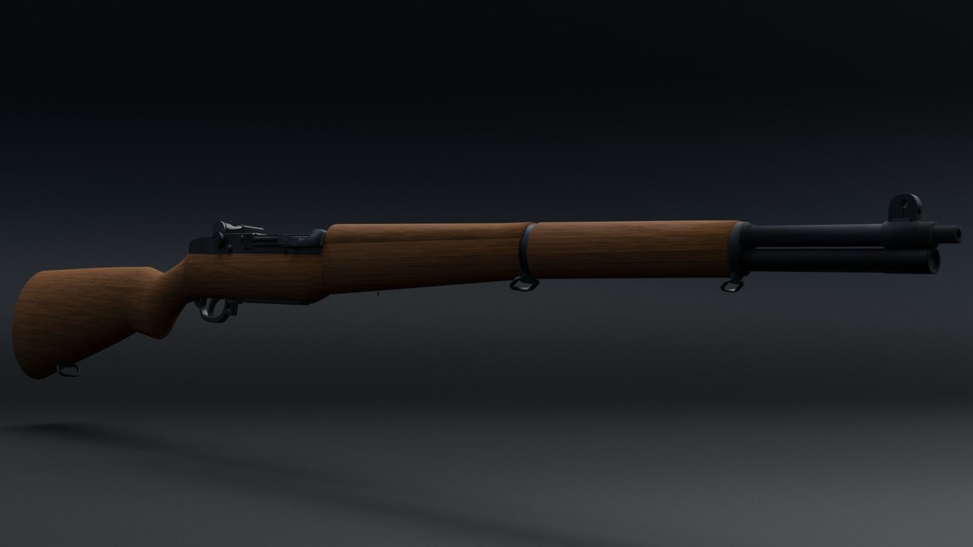 3D model M1 Garand VR / AR / low-poly | CGTrader