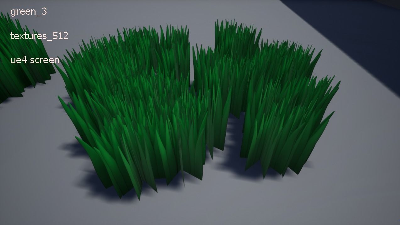 3D model Stylized grass pack VR / AR / low-poly | CGTrader