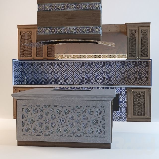 3D model Arabic Classic Kitchen | CGTrader