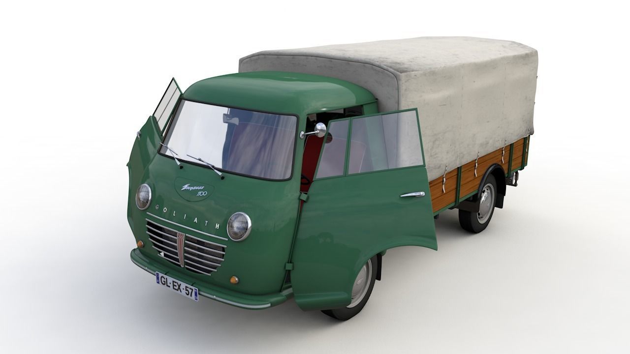 GOLIATH EXPRESS 1100 PICKUP 1957 3D model | CGTrader