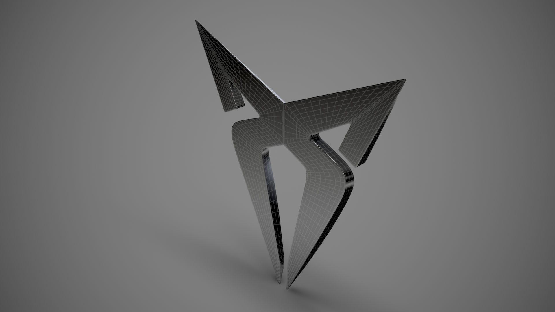 Cupra logo 3D model | CGTrader