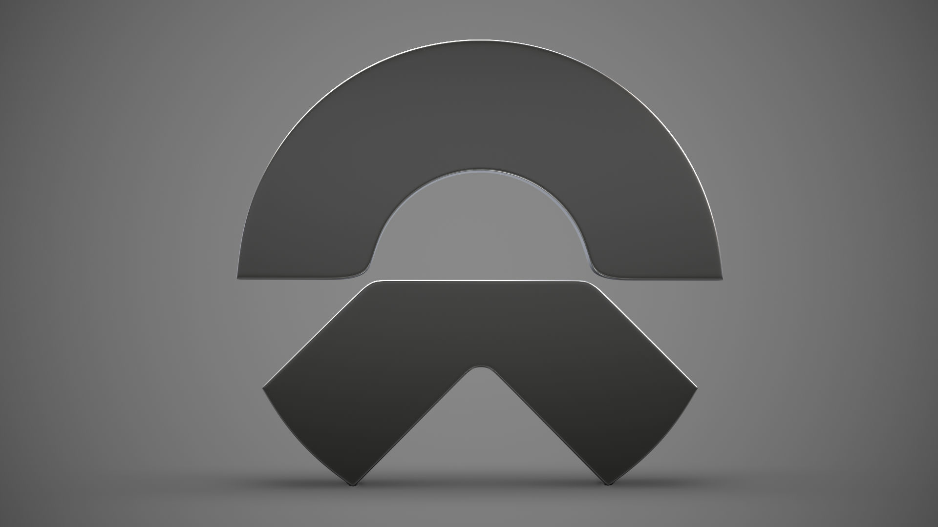 NIO logo 3D model | CGTrader