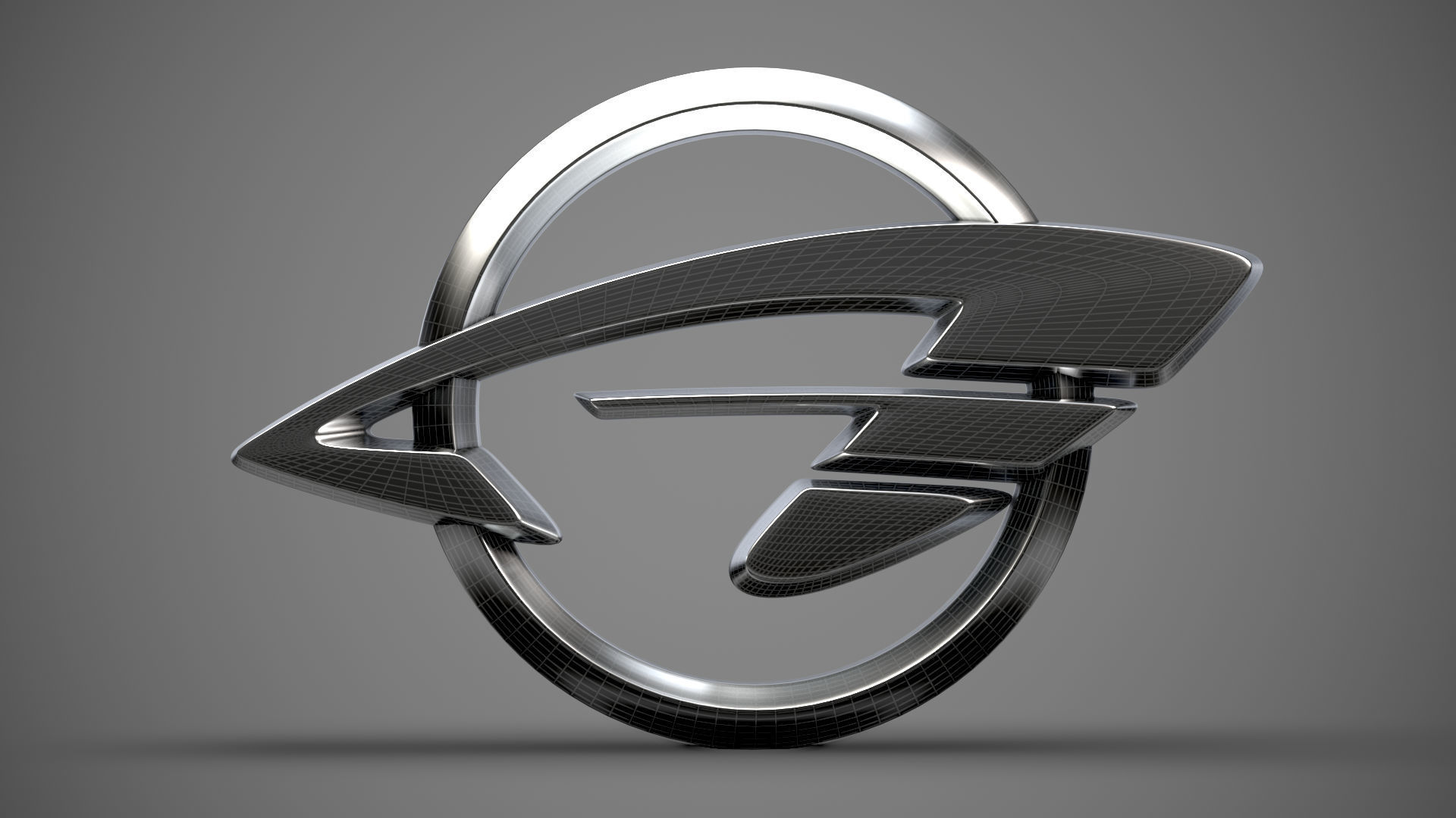 Ravon logo 3D model | CGTrader
