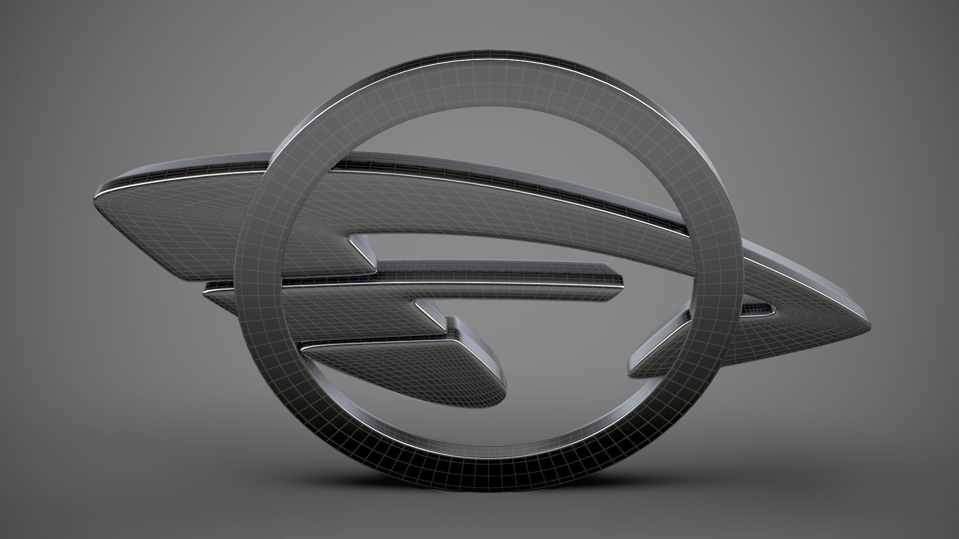 Ravon logo 3D model | CGTrader