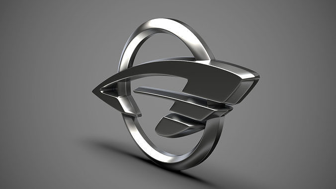 Ravon logo 3D model | CGTrader