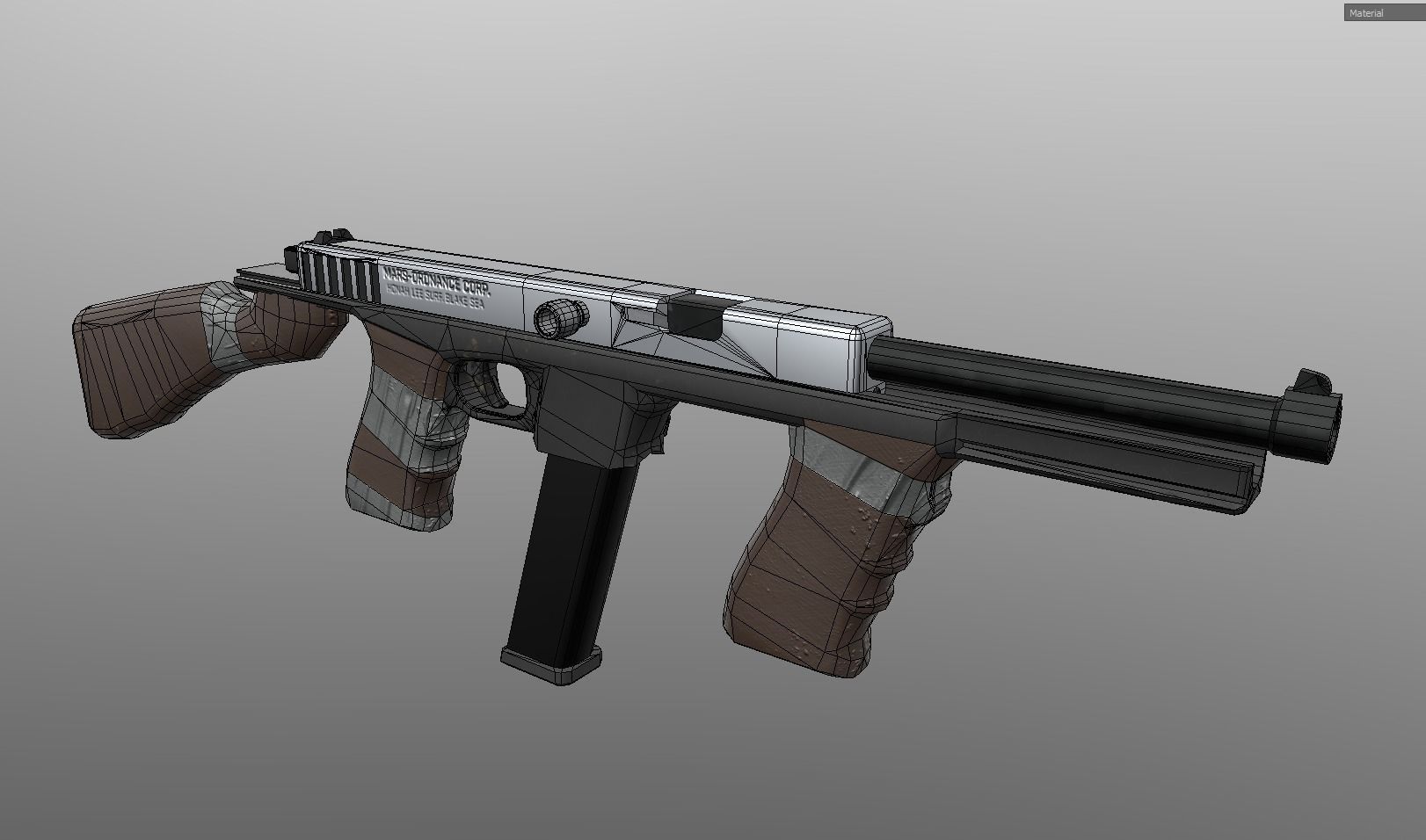 3D model Glompson Submachine Gun VR / AR / low-poly | CGTrader