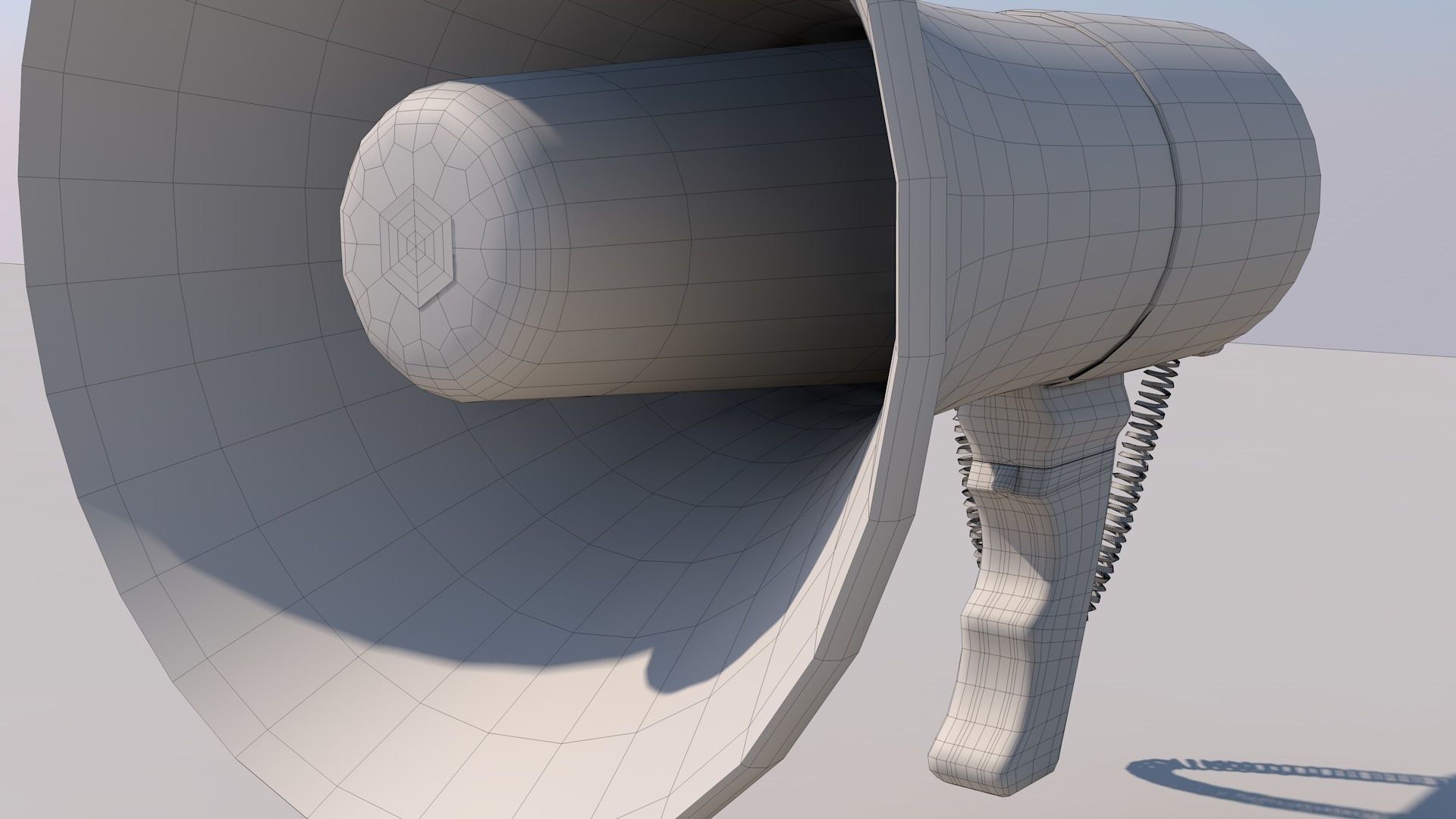 Megaphone 3d model 3D model | CGTrader