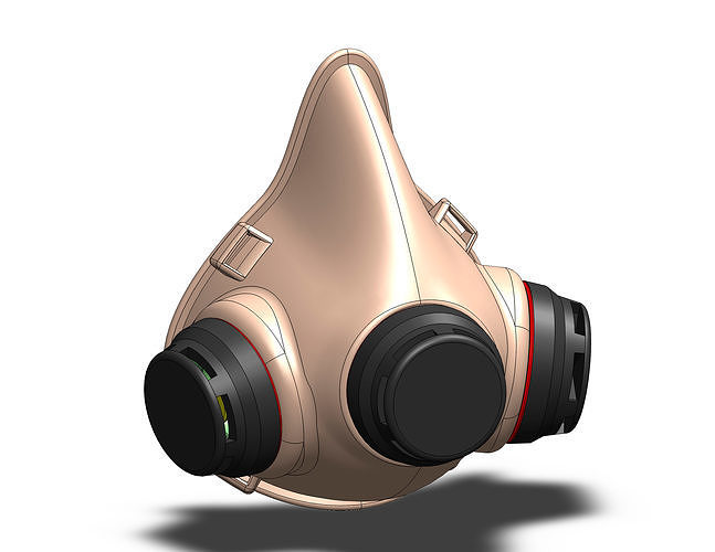 COVID-19 protection mask free 3D model 3D printable | CGTrader