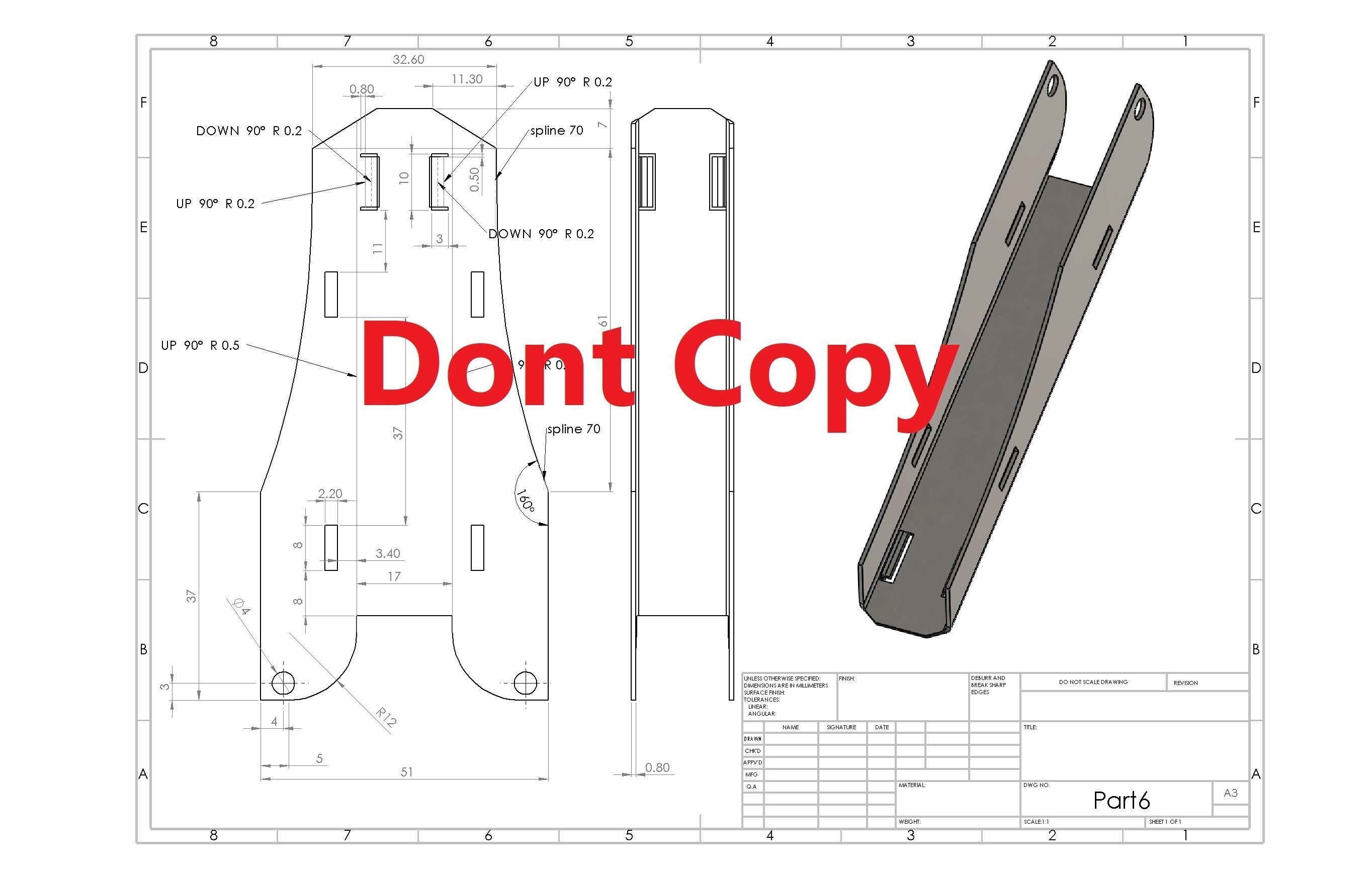 Stapler - SolidWorks Parts and Drawing 3D model | CGTrader