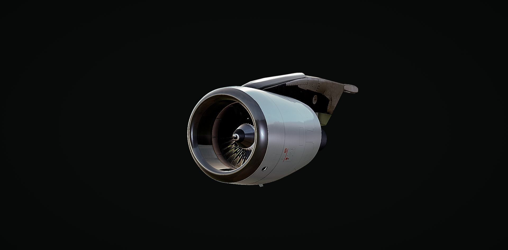 Airbus A320 Engine 3D model | CGTrader