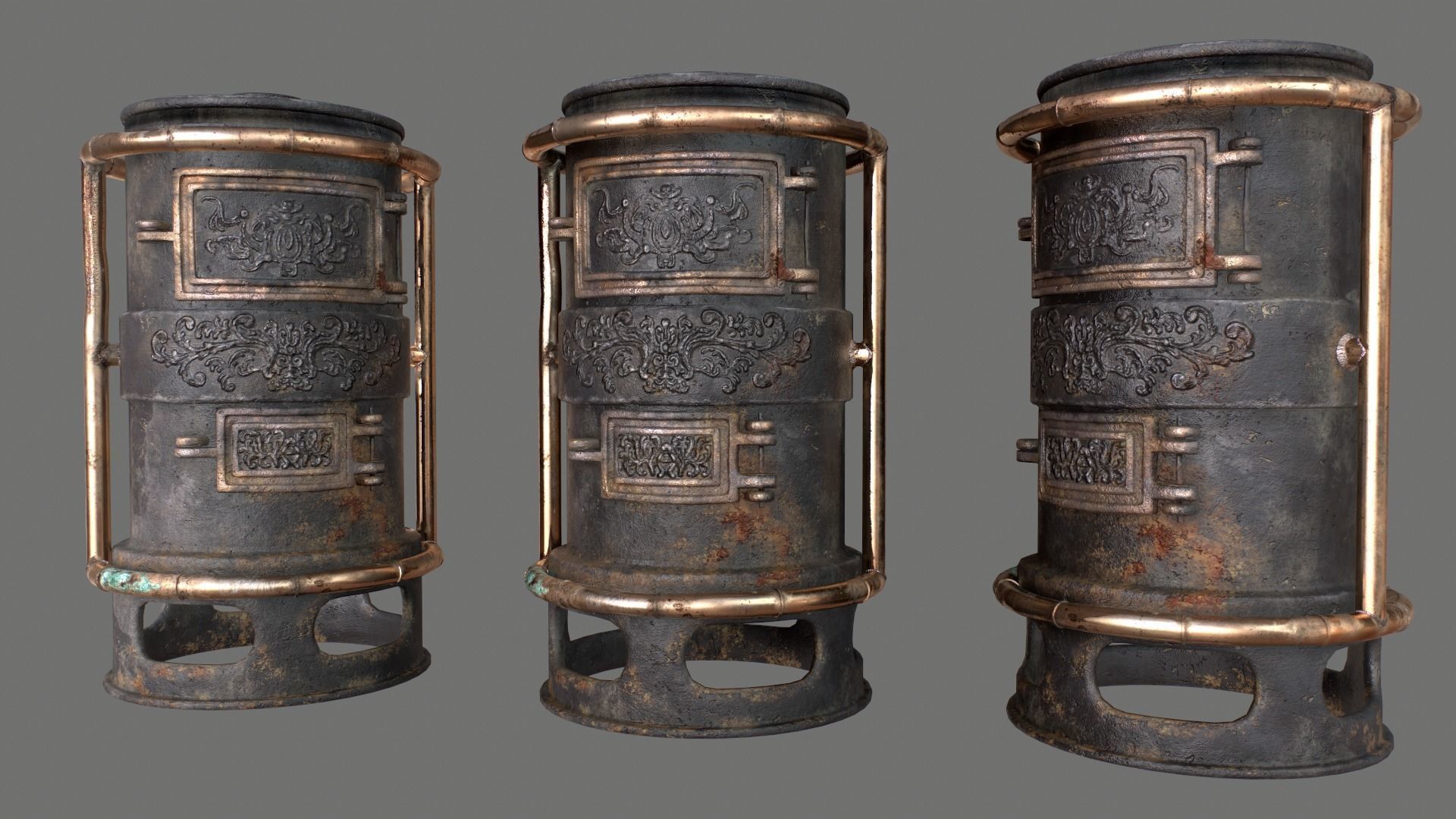 3D model Forge Alchemy Stove VR / AR / low-poly | CGTrader