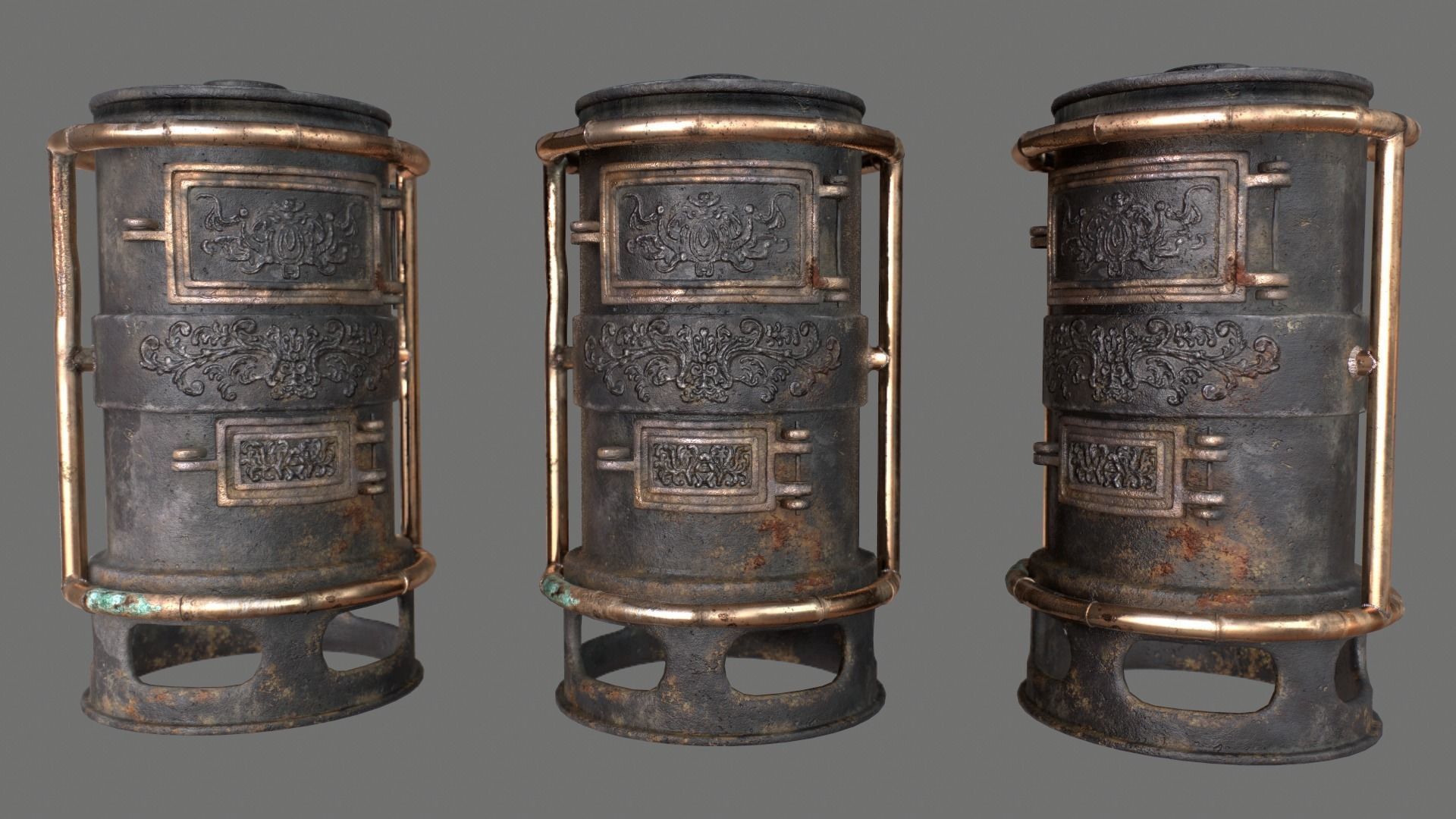 3D model Forge Alchemy Stove VR / AR / low-poly | CGTrader