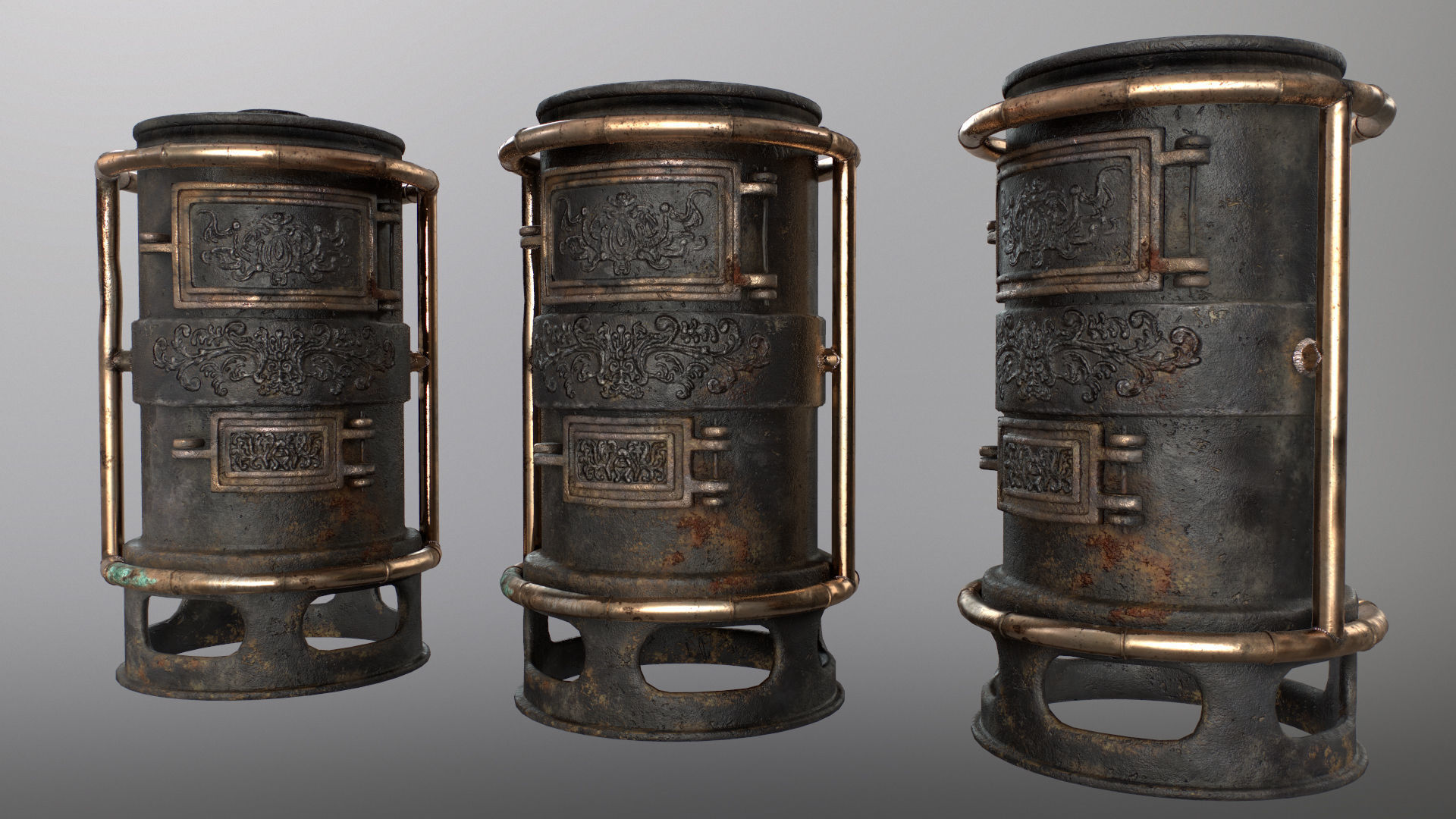 3D model Forge Alchemy Stove VR / AR / low-poly | CGTrader