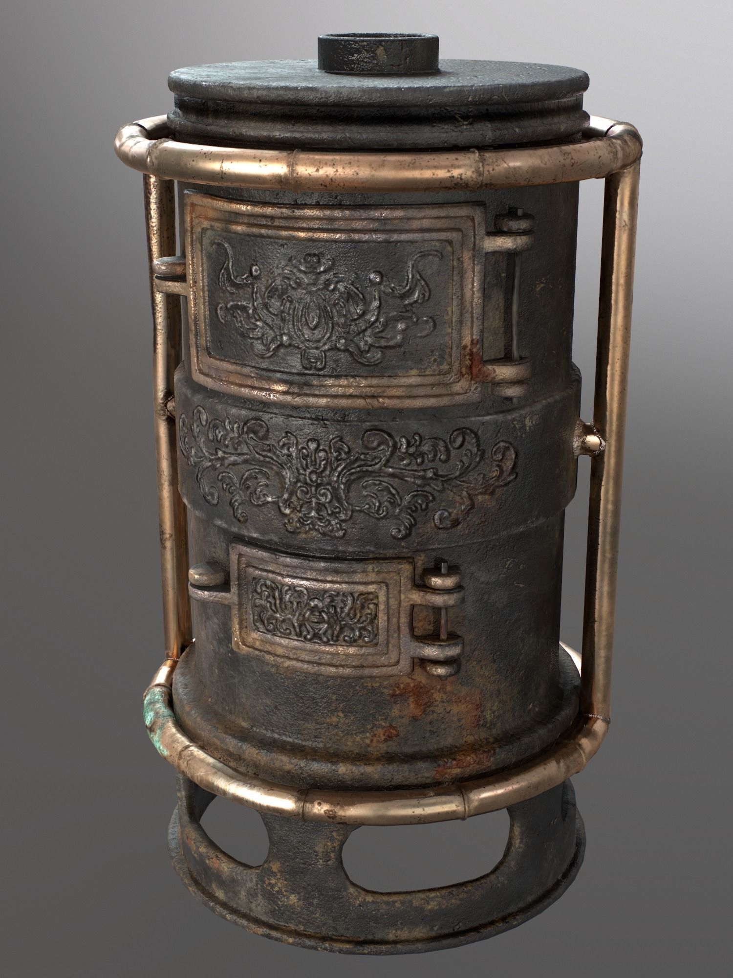 3D model Forge Alchemy Stove VR / AR / low-poly | CGTrader