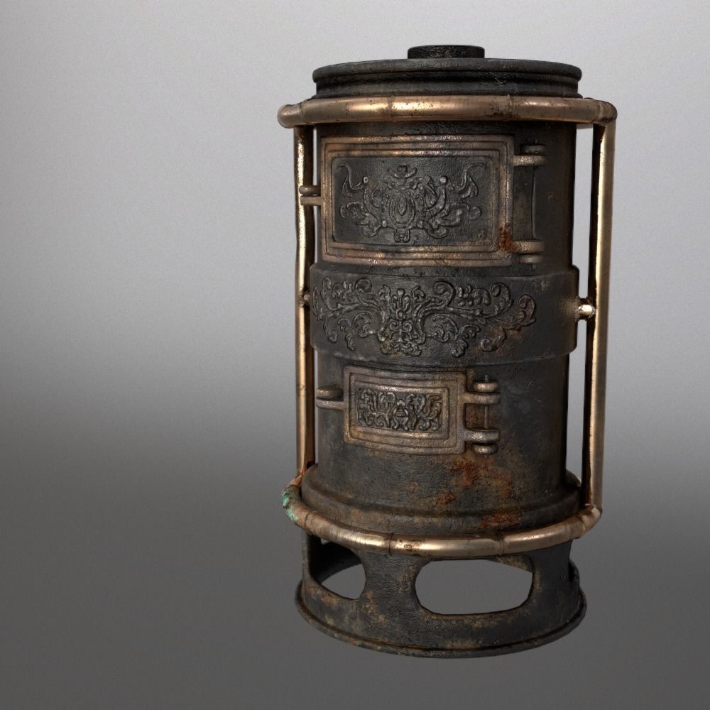 3D model Forge Alchemy Stove VR / AR / low-poly | CGTrader