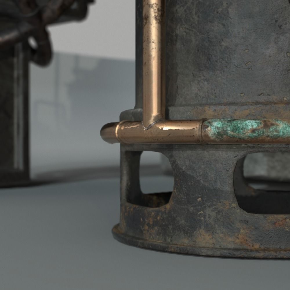 3D model Forge Alchemy Stove VR / AR / low-poly | CGTrader