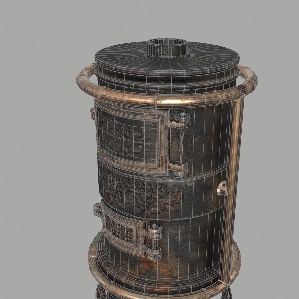 3D model Forge Alchemy Stove VR / AR / low-poly | CGTrader
