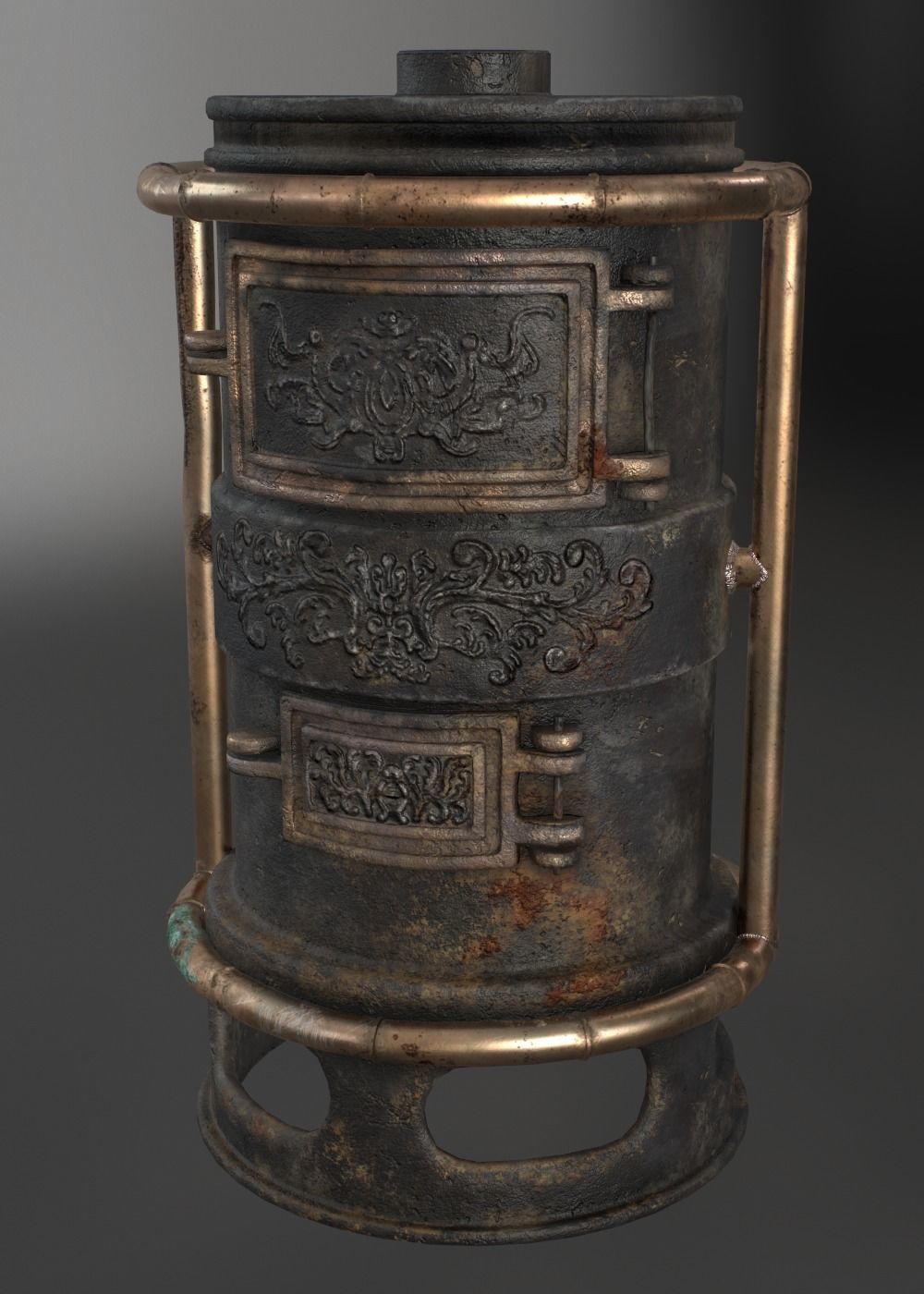 3D model Forge Alchemy Stove VR / AR / low-poly | CGTrader