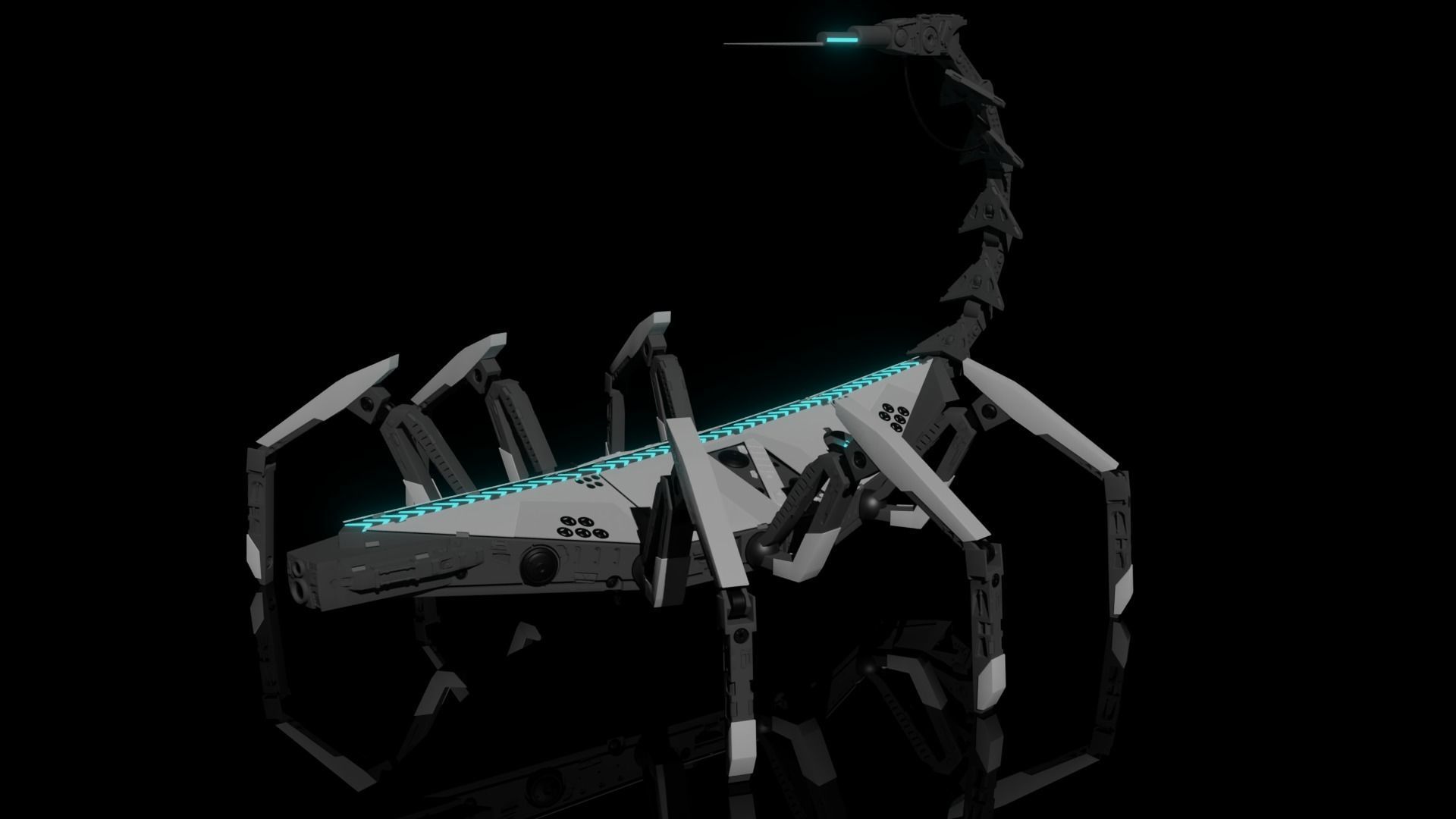 3D model Scorpion Robot | CGTrader