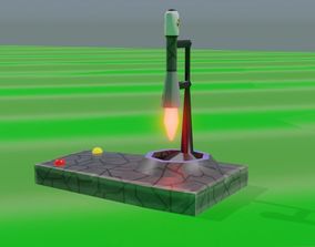 Animated Rocket launcher 3D Models | CGTrader