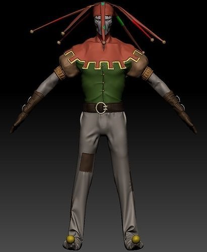 Jester Sculpt 3D model | CGTrader