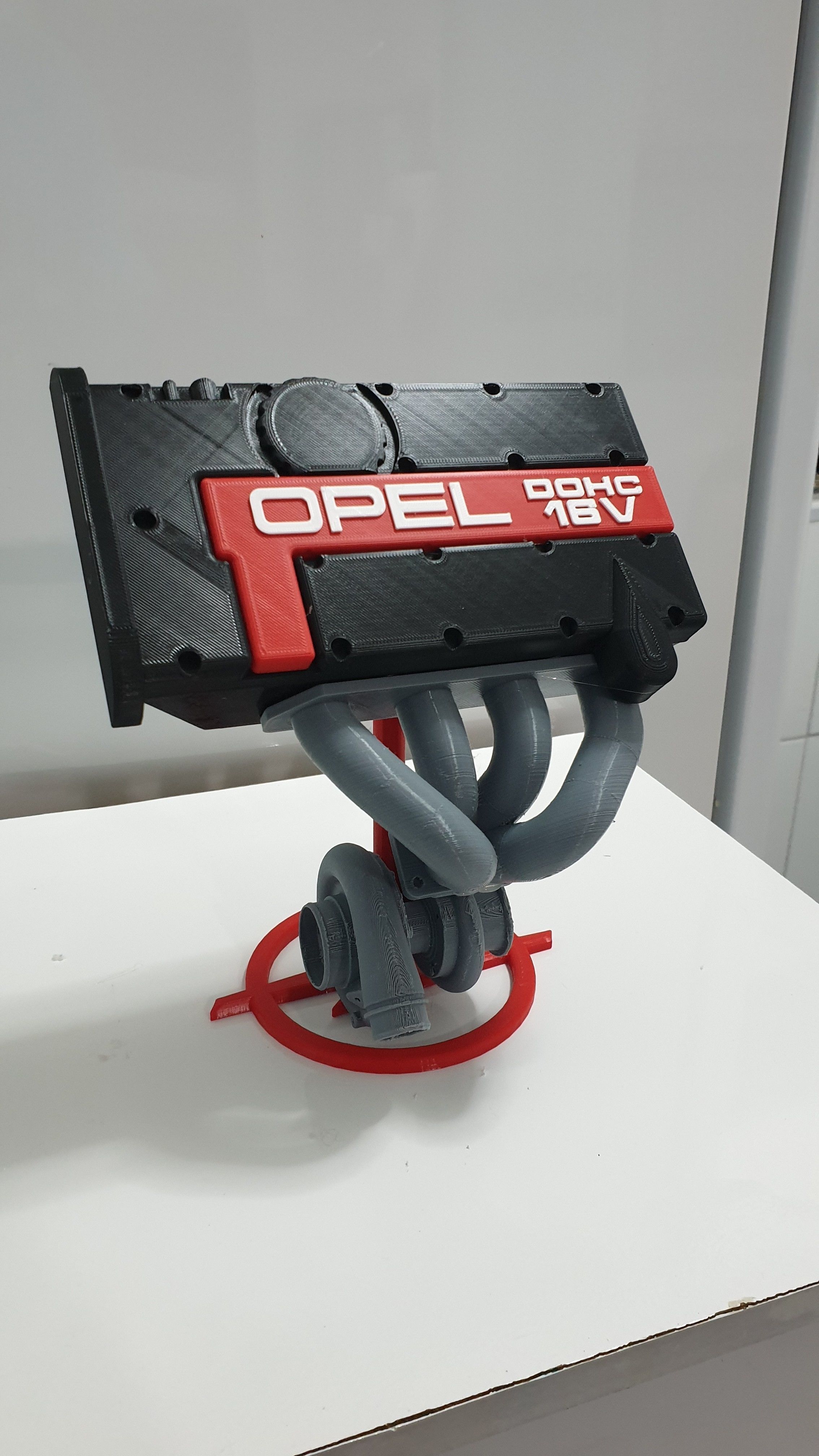3D printable model Stand C20XE Turbo Engine | CGTrader