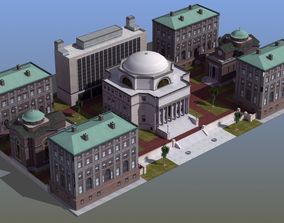 University 3D Models | CGTrader