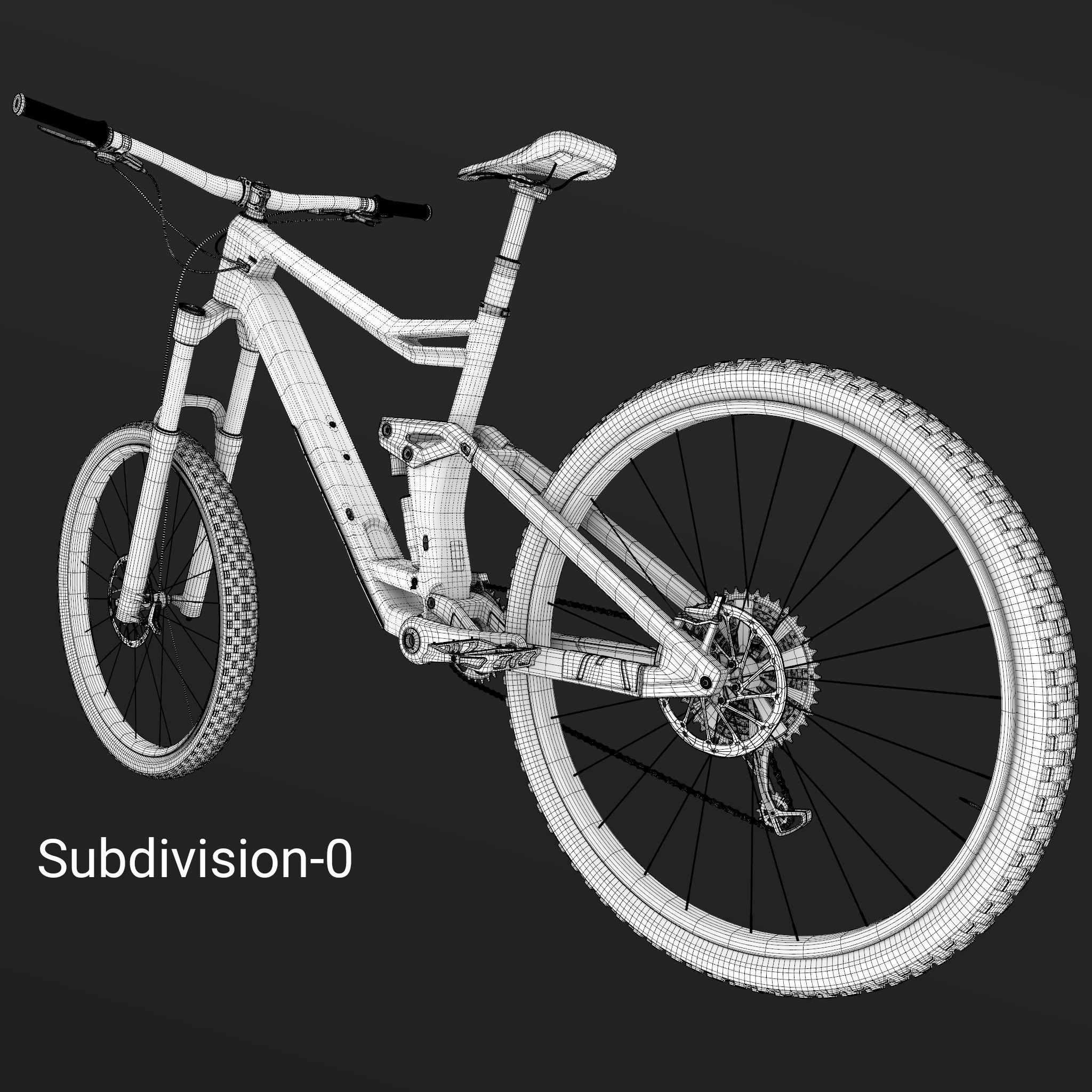 Mountain Bike mtb 3D model 3D model | CGTrader