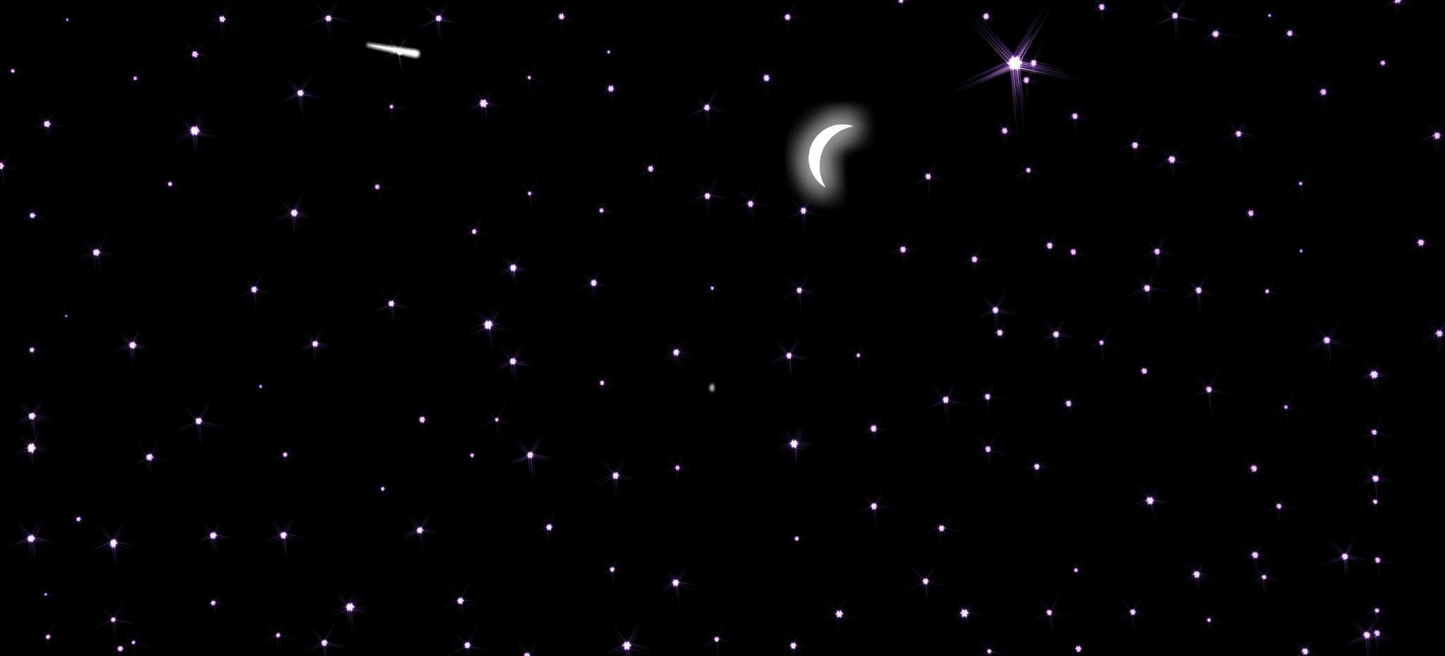 Animated Night Sky 3D model animated | CGTrader