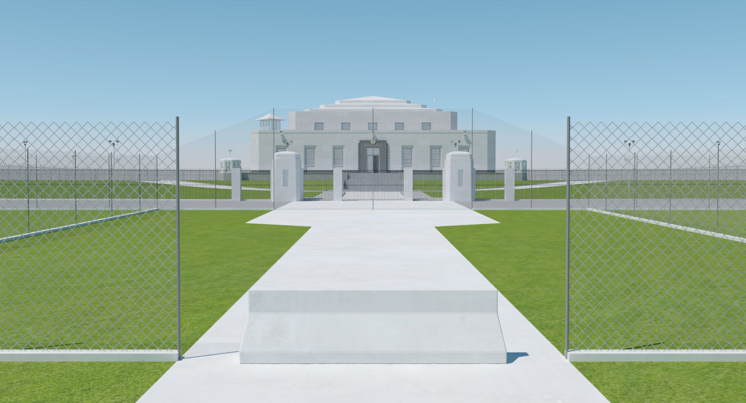 Fort Knox Bullion Depository 3D model | CGTrader