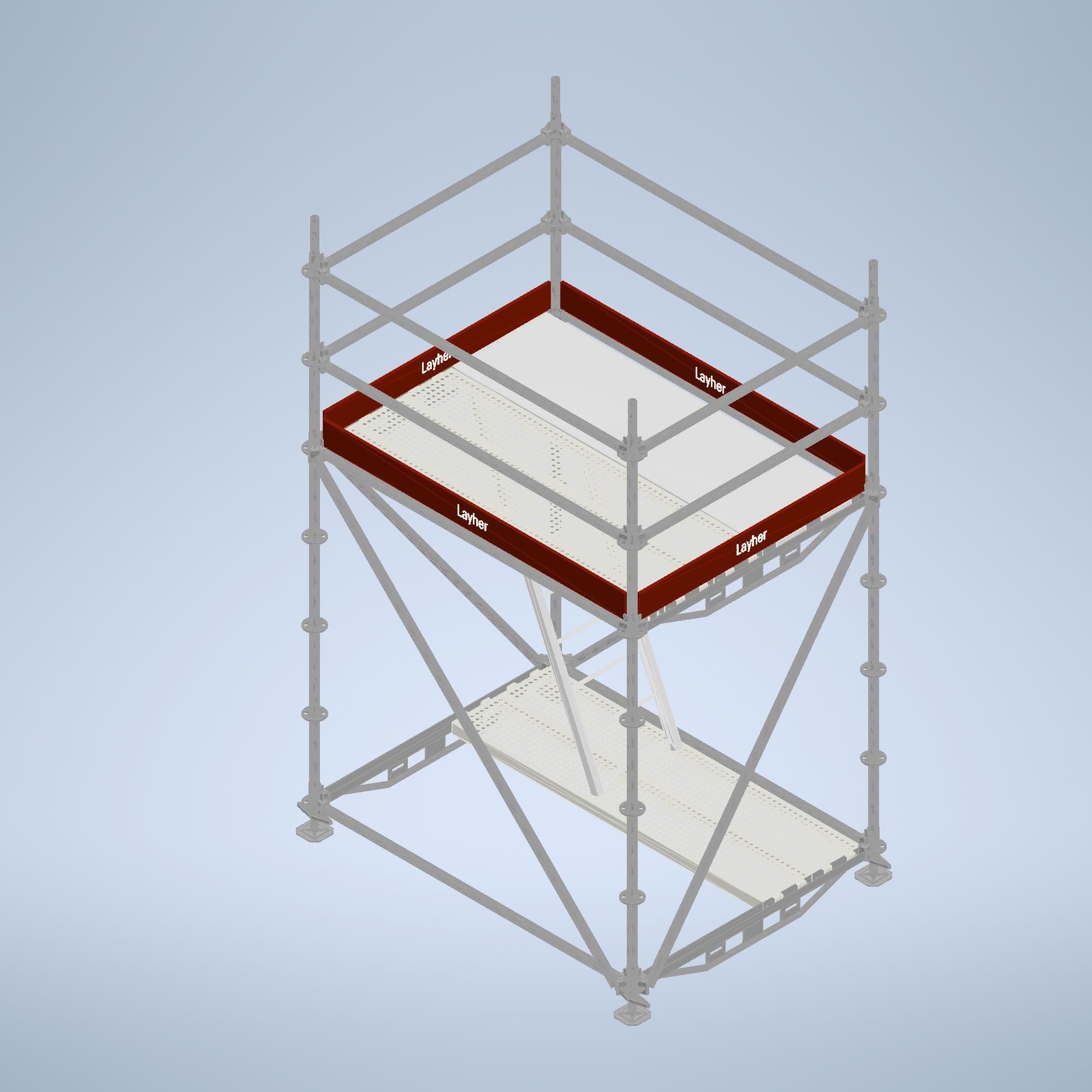 Scaffolding Allround Tower 3D model | CGTrader