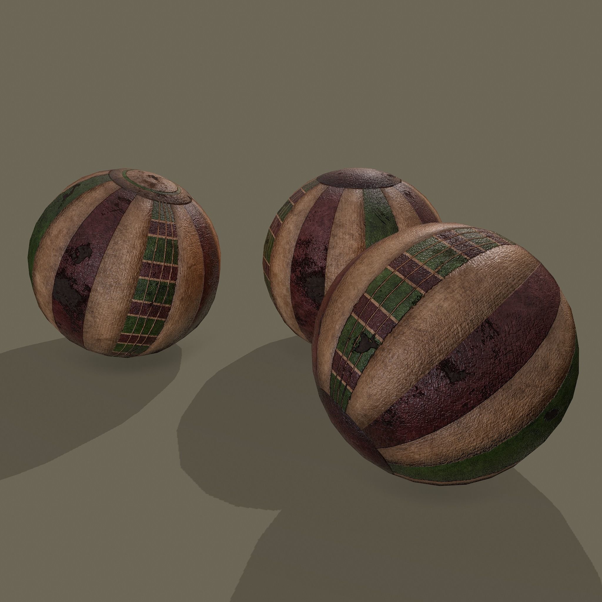 Medieval Toy Balls free VR / AR / low-poly 3D model | CGTrader