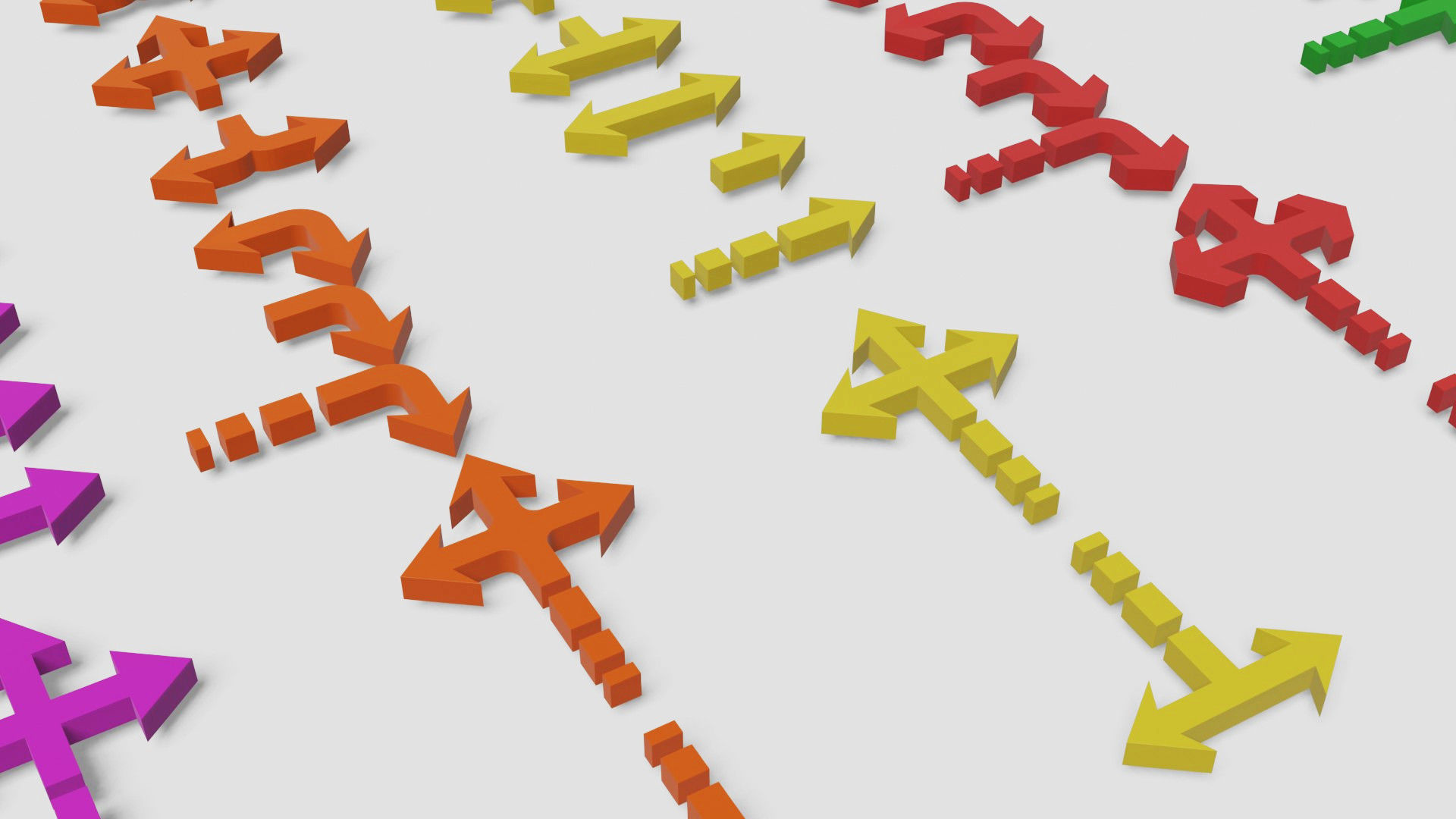 88 Arrows Collection 3D model | CGTrader