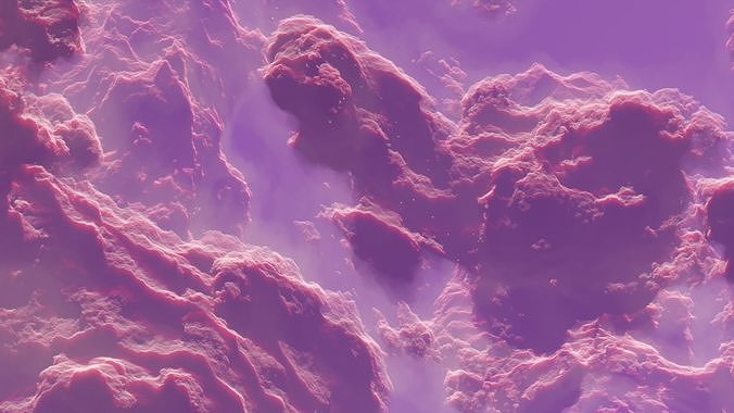Nebula clouds in sky - cloud free 3D model | CGTrader