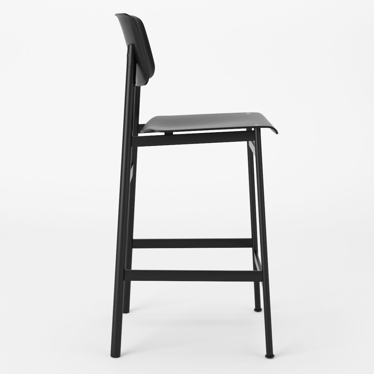 Muuto Loft Bar Stool 3D model | CGTrader