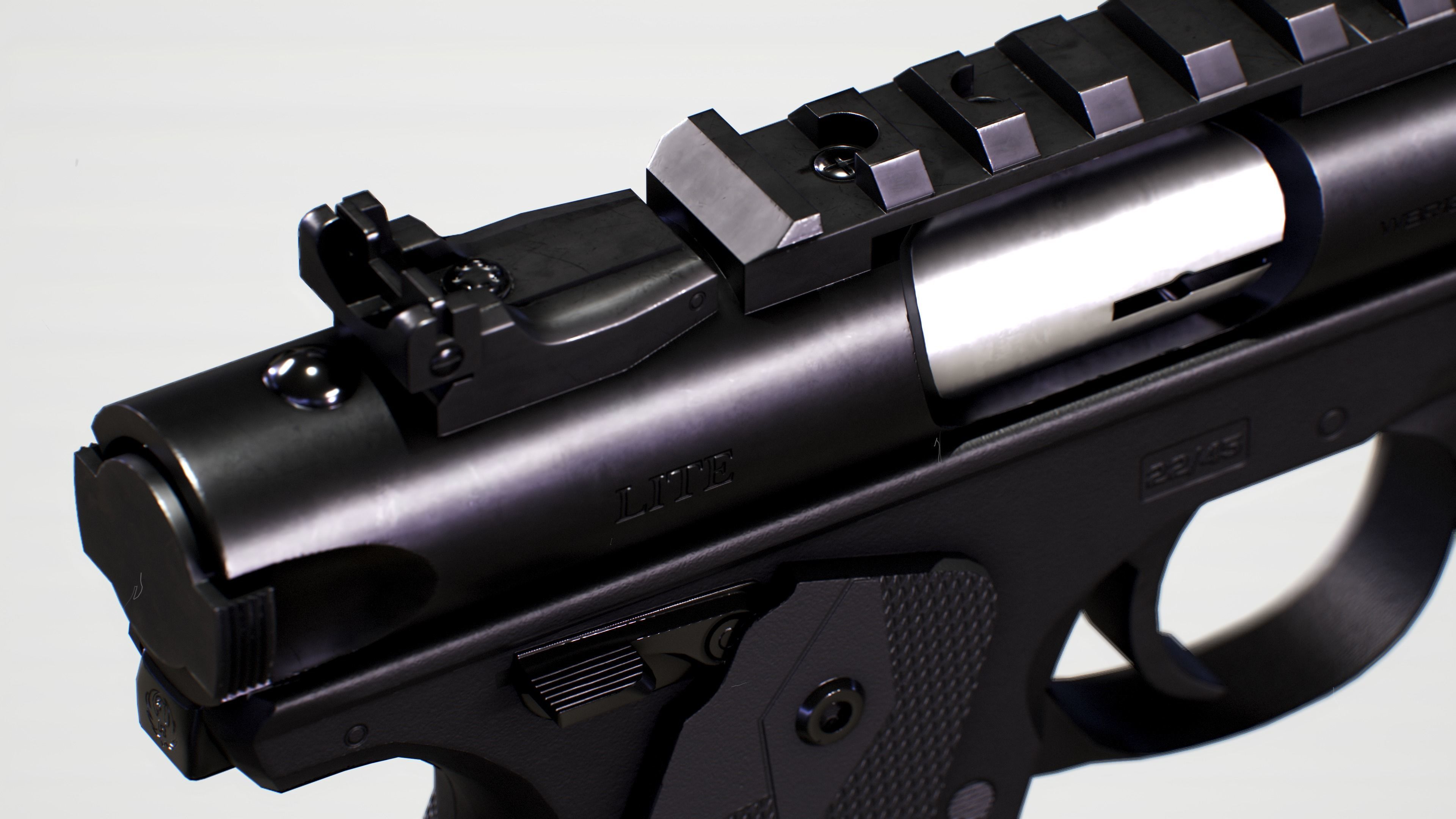 3D model Ruger Mark IV VR / AR / low-poly | CGTrader