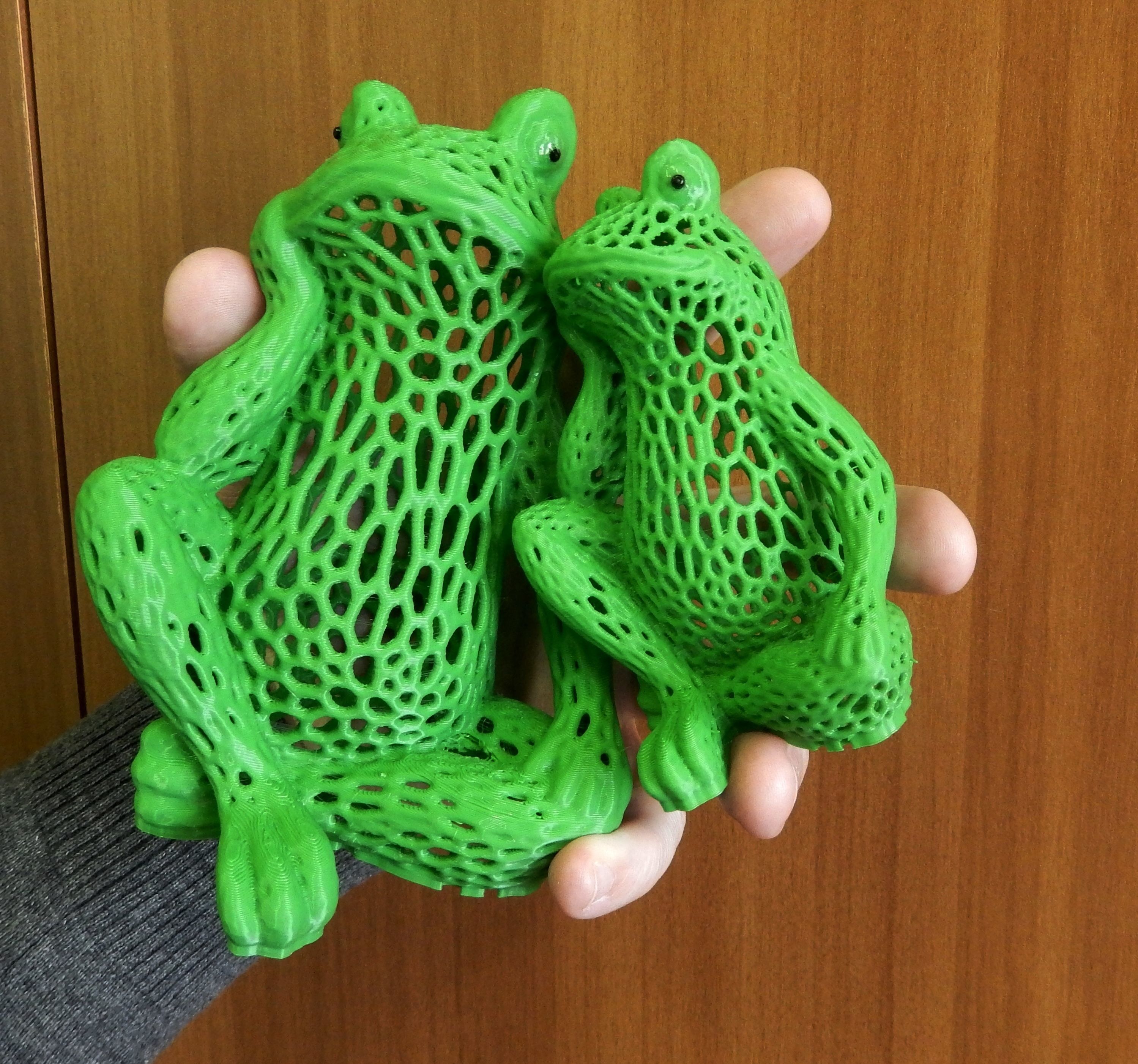 Frog design Voronoi 3D model 3D printable | CGTrader