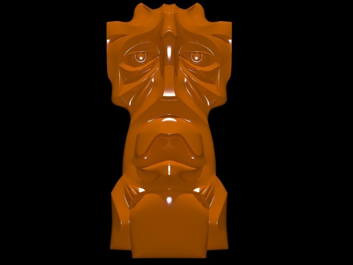 the ancient pagan totem 3D model | CGTrader