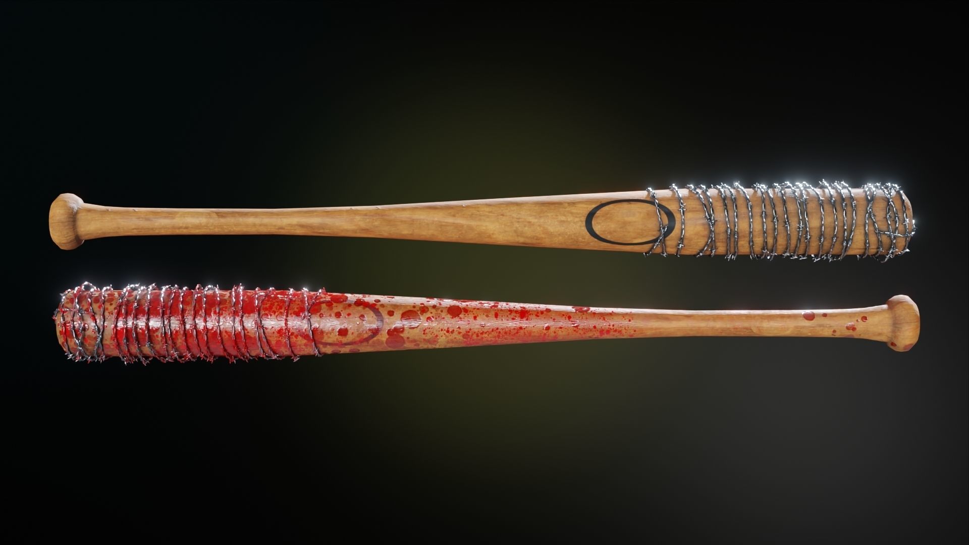 3D model Lucille Baseball Bat VR / AR / low-poly | CGTrader