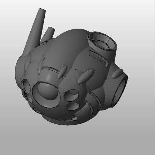 CHIBI-TECH SD - CYCLOPS CORE 3D model 3D printable | CGTrader