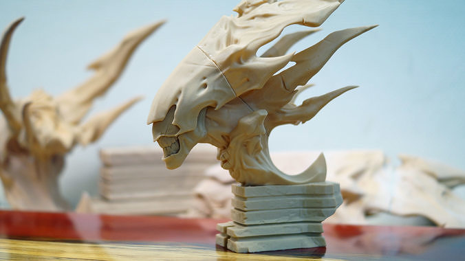Alien Queen 3D model 3D printable | CGTrader